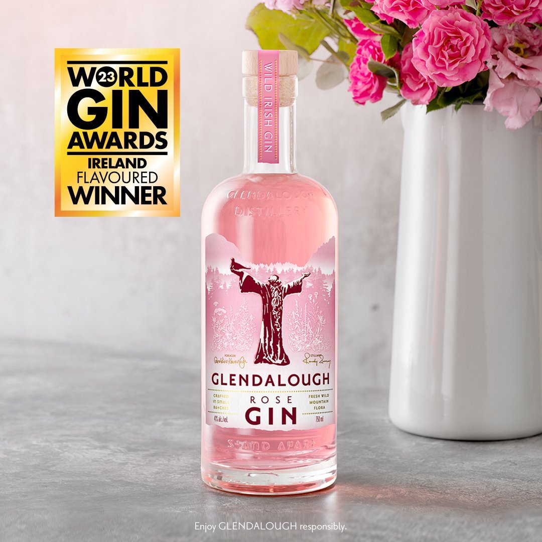 Glendalough Rose Gin gewinnt Gold